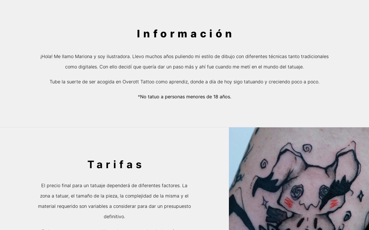 Tattoo info